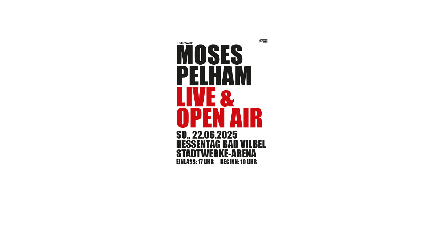 MOSES PELHAM live und open air am 22.06.25 auf dem Hessentag in Bad Vi ...